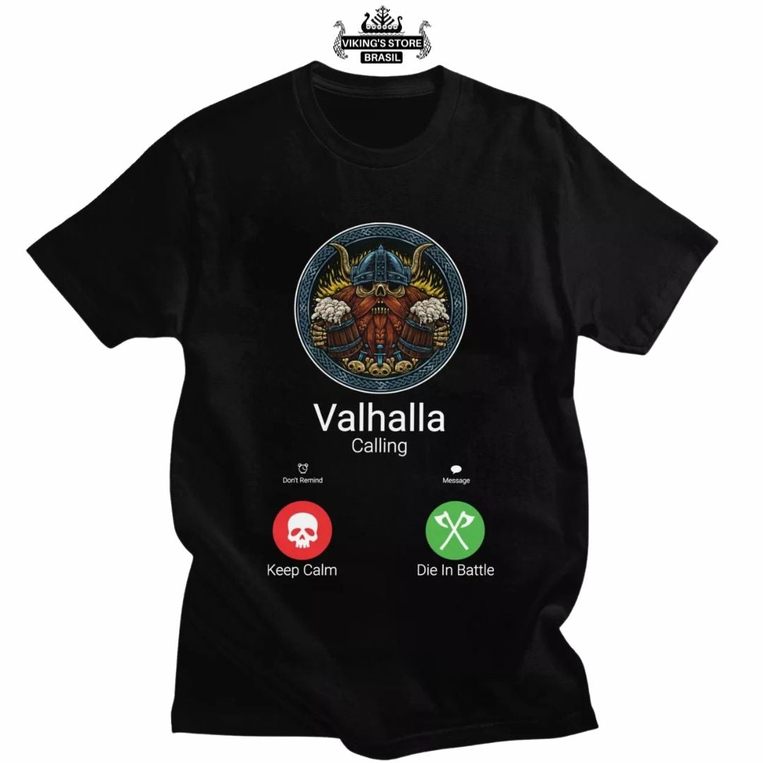 Camisa Valhalla Calling – Vikings Store Brasil